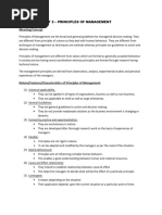 Principles of Management - Class 12 Notes | PDF | Employment | Science