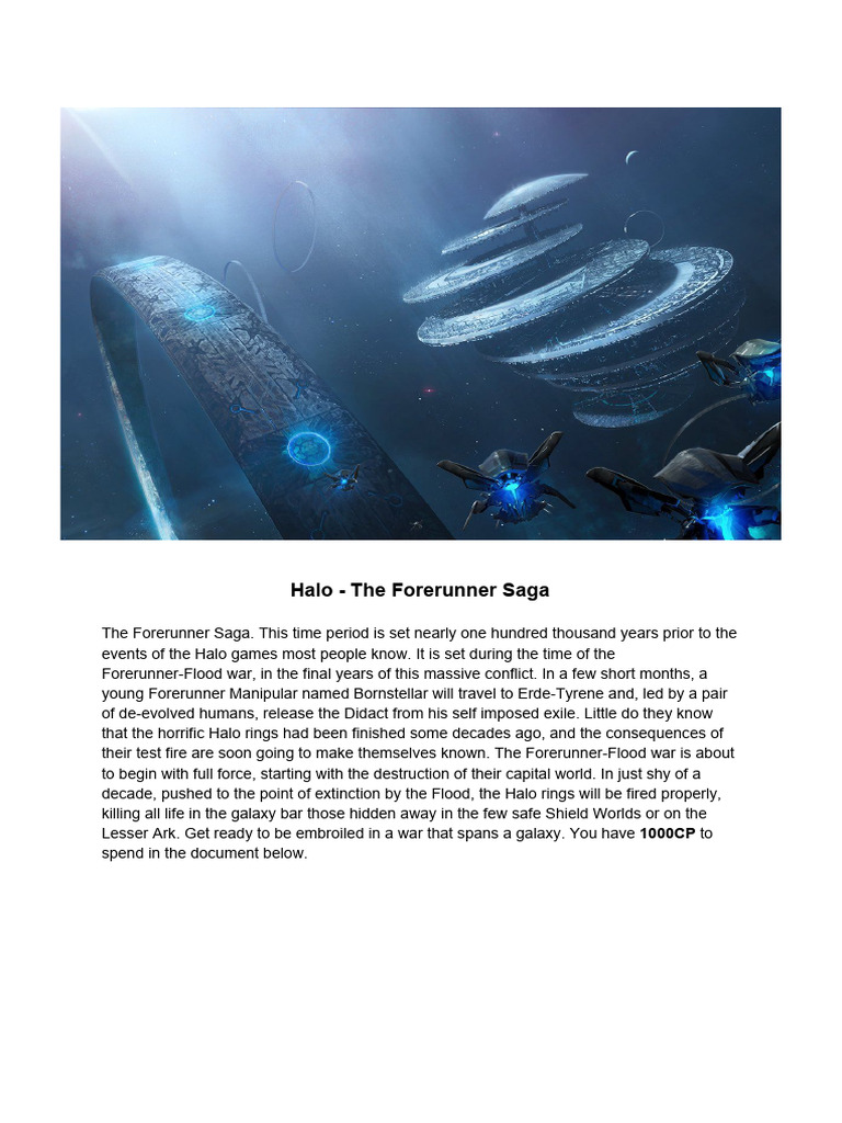 Halo Forerunner Saga v1.0 | PDF | Mind | Mutation