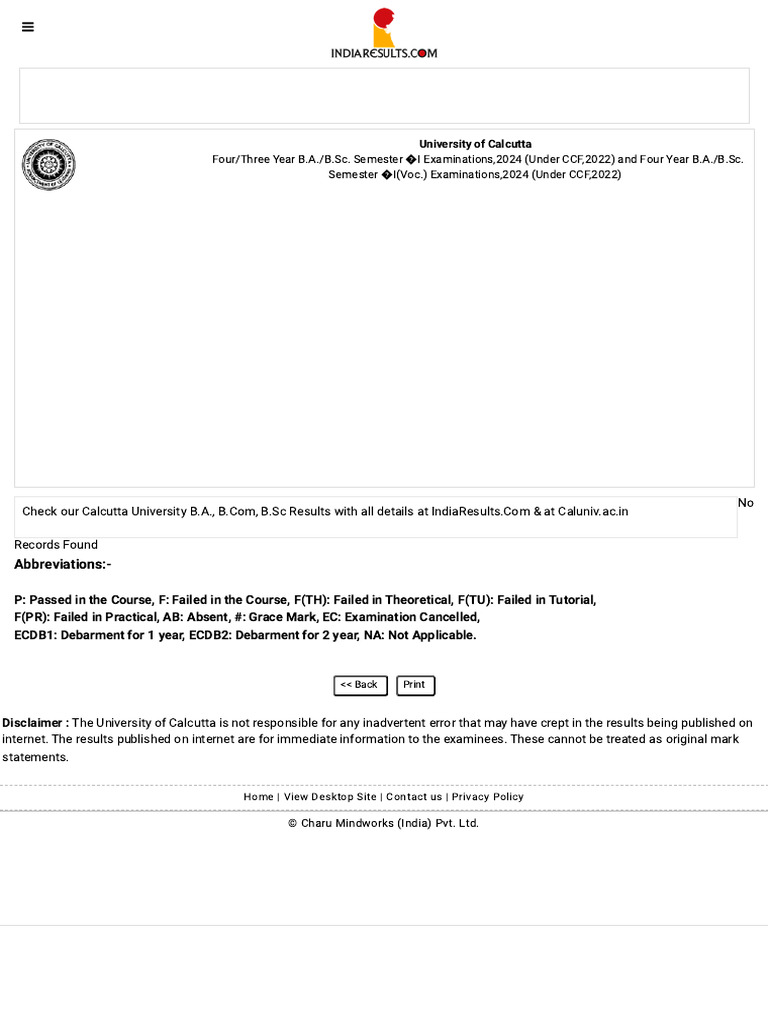 West Bengal Four - Three Year B.A. - B.Sc. Semester I Examinations, 2024 (Under CCF, 2022) and ...