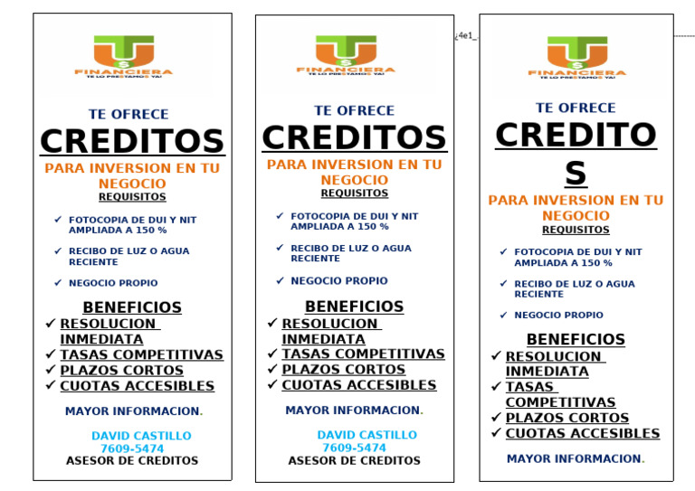 Bolantes Publicitarios | PDF