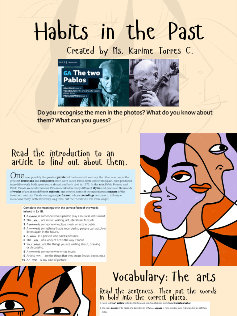 Habits in the Past-U6A[1] | PDF