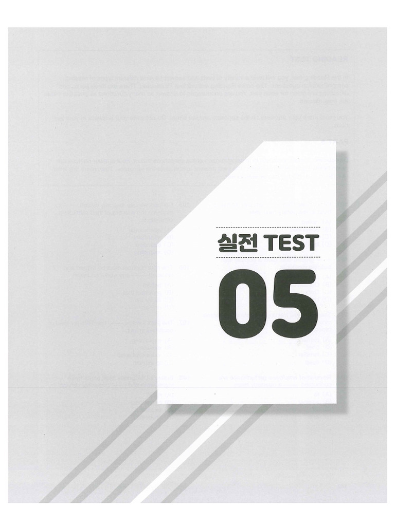 Giải Chi Tiết RC - Ets 2023 - Test 5 | PDF