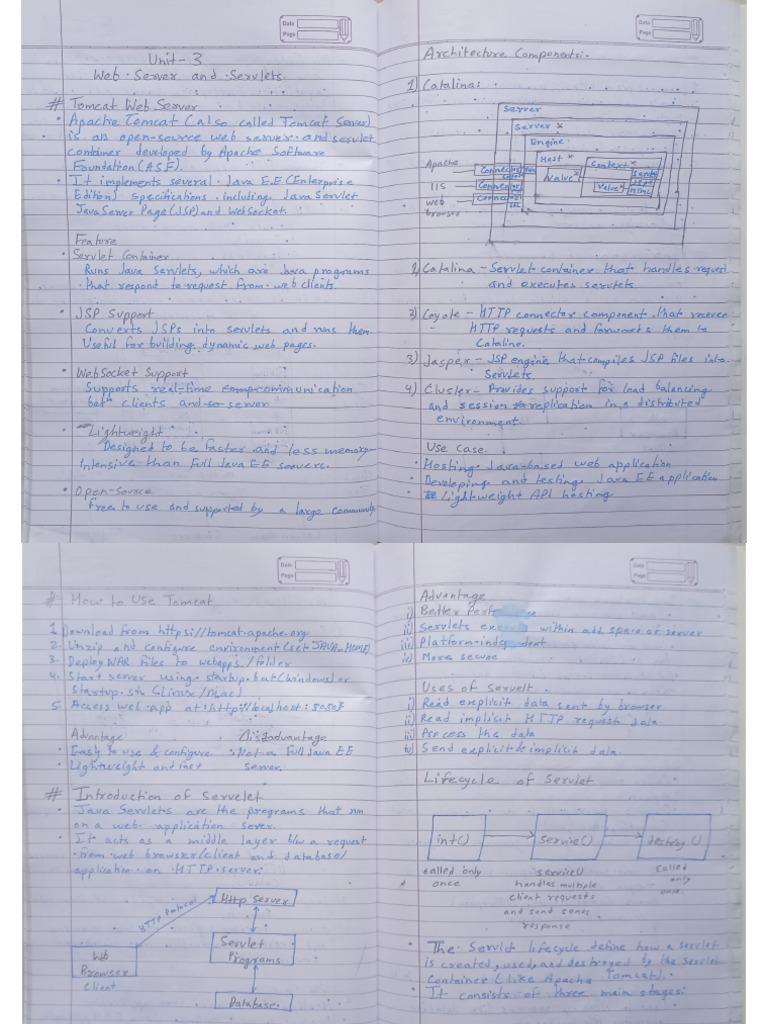 Web Technology Unit 3 Note | PDF