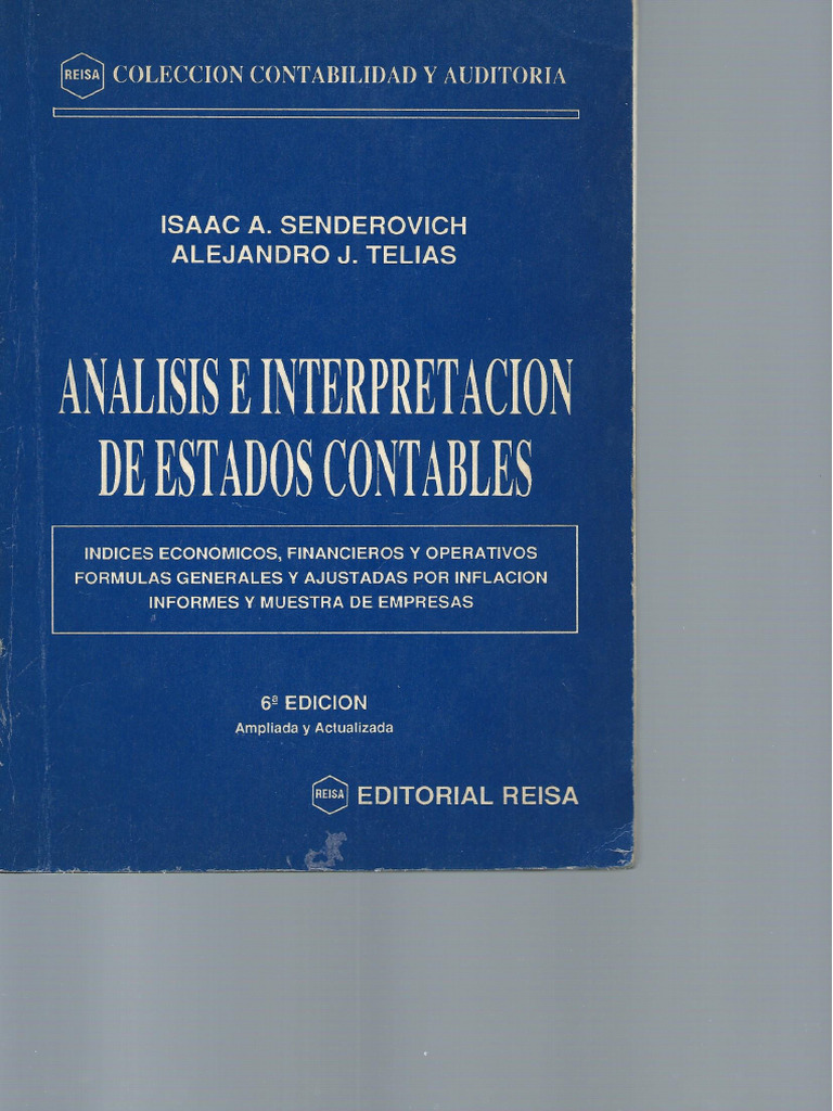 Analisis e Interpretacion de Los EECC Cap 1 y 2 | PDF