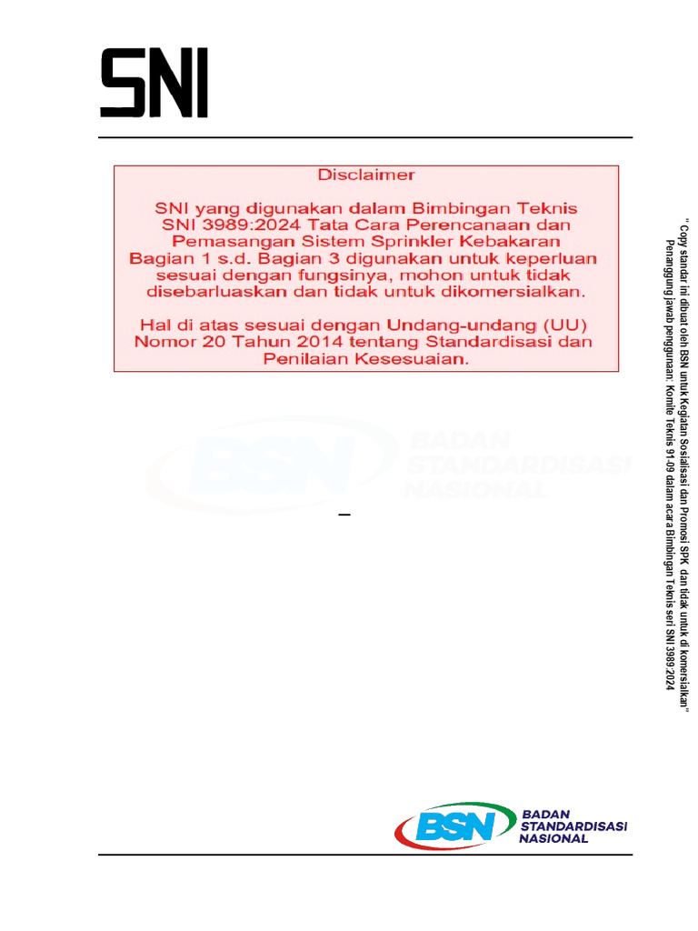 Sni 3989-1 2024 | PDF