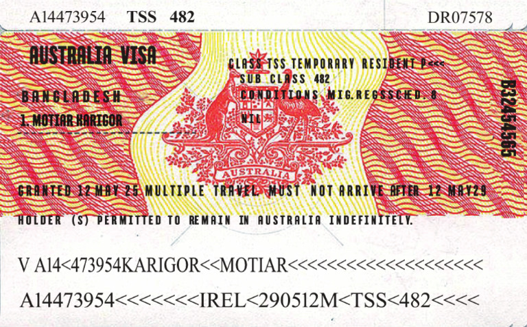 Motiar Karigor Visa | PDF