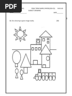 Class 2 Drawing Worksheet Activities | PDF