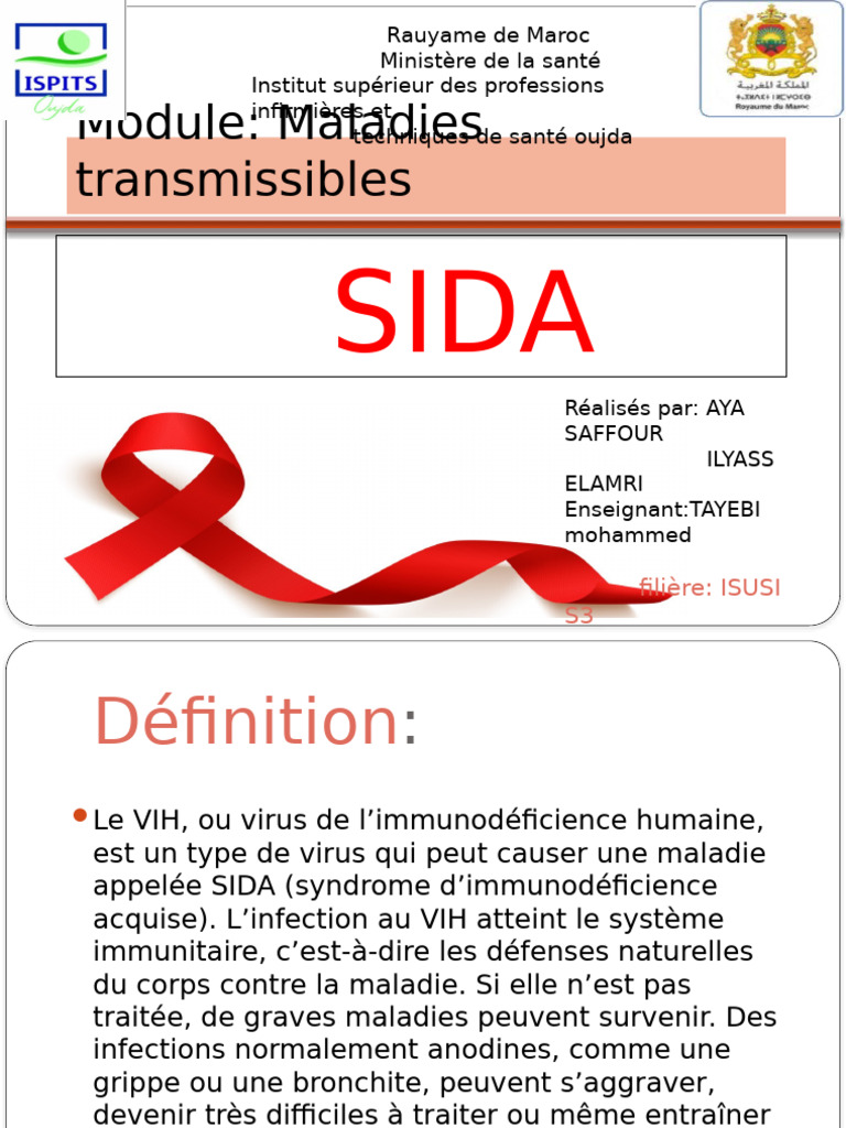 Comprendre le VIH/SIDA : Transmission et Traitement | PDF | VIH | SIDA