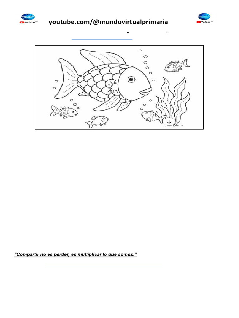 Ejercicio de Lectura Critica A Partir Del Texto El Pez Arcoiris | PDF