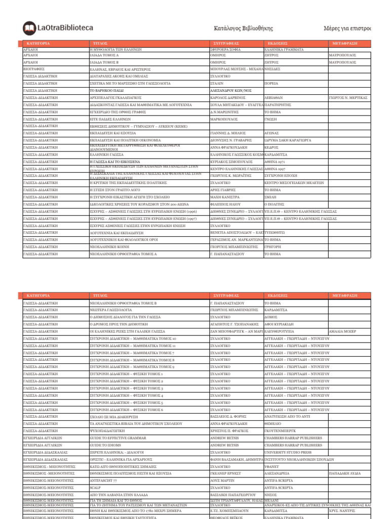 Αρχειο Βιβλιοθηκη Sep 15 | PDF