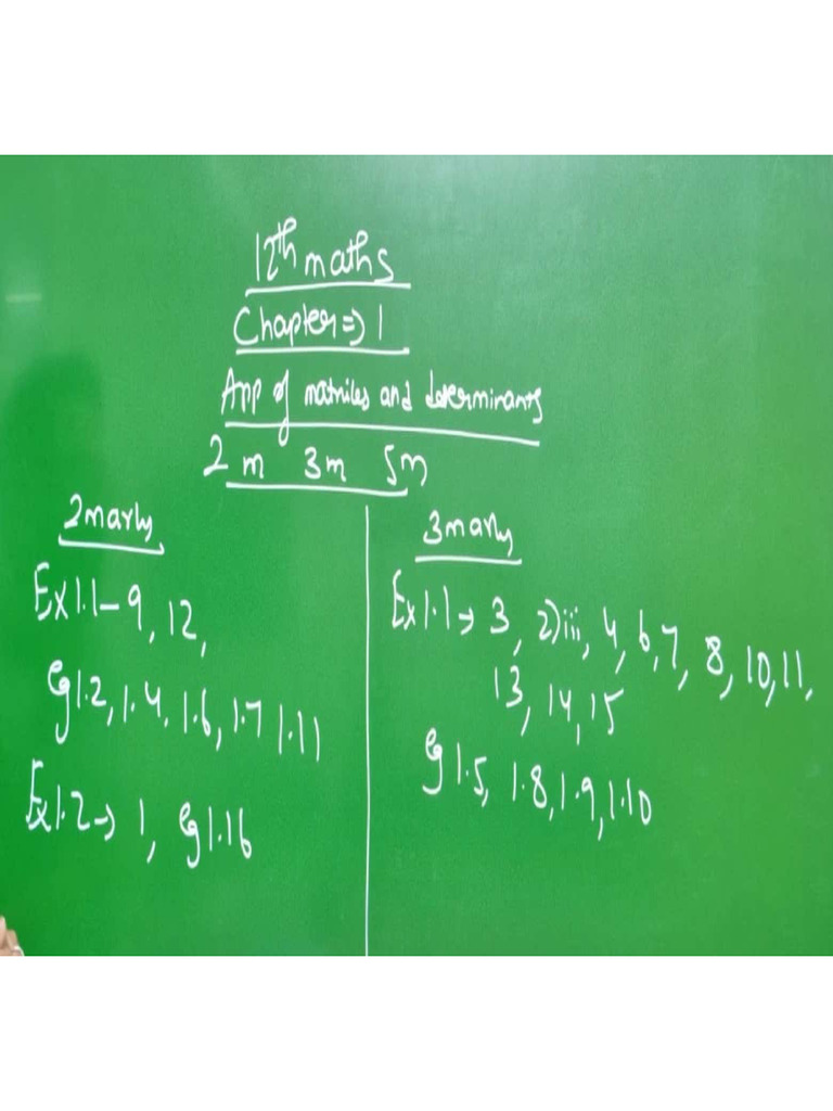 Maths Unit 1 Imp | PDF