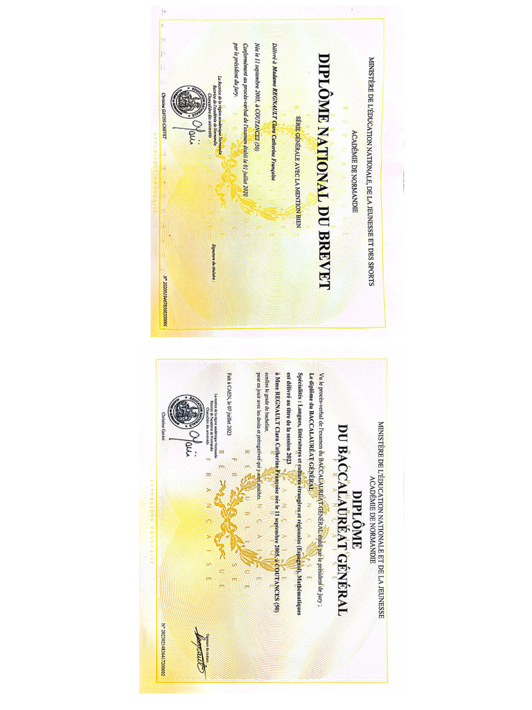 Brevet Bac | PDF
