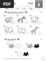 Hello Explorer 1 Unit 1 Test 1 | PDF