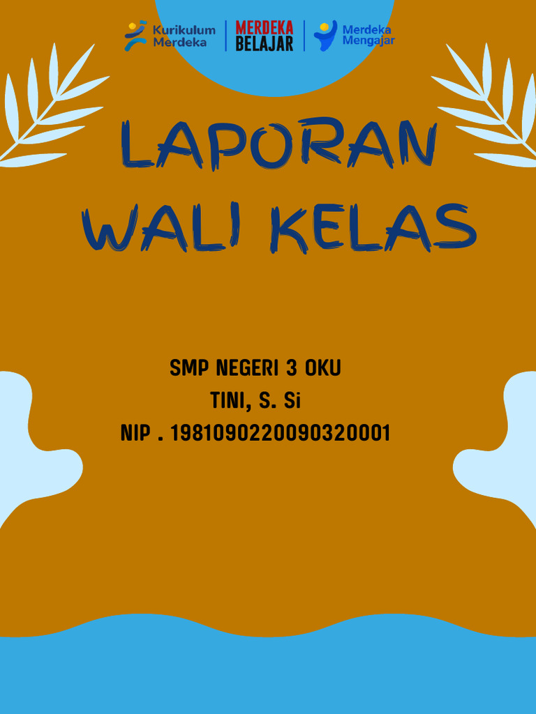 Laporan Wali Kelas Tini PDF | PDF