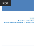 NEL Primary Care Infection Guidelines | PDF | Antimicrobial Resistance ...