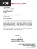 Solicitud de Aguinaldo Proporcional | PDF