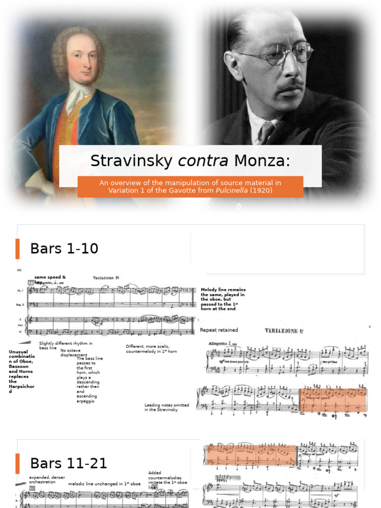 Stravinsky Contra Monza | PDF | Bassoon | Double Bass
