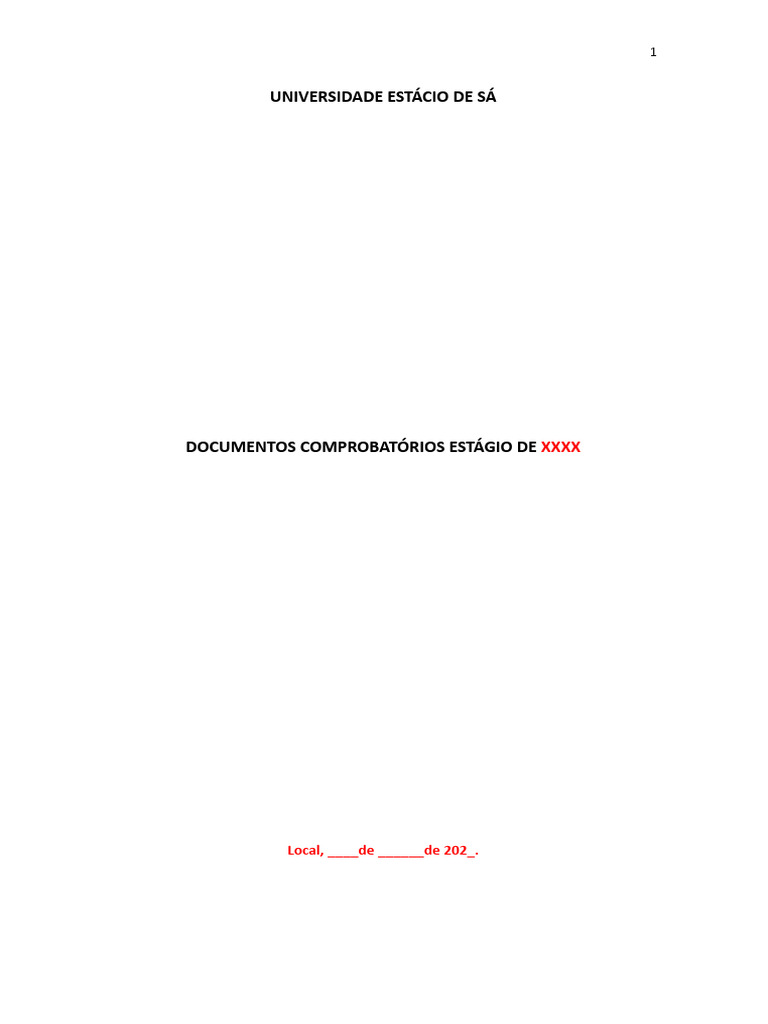 Modelos de Documentos Comprobatórios para Edição | PDF