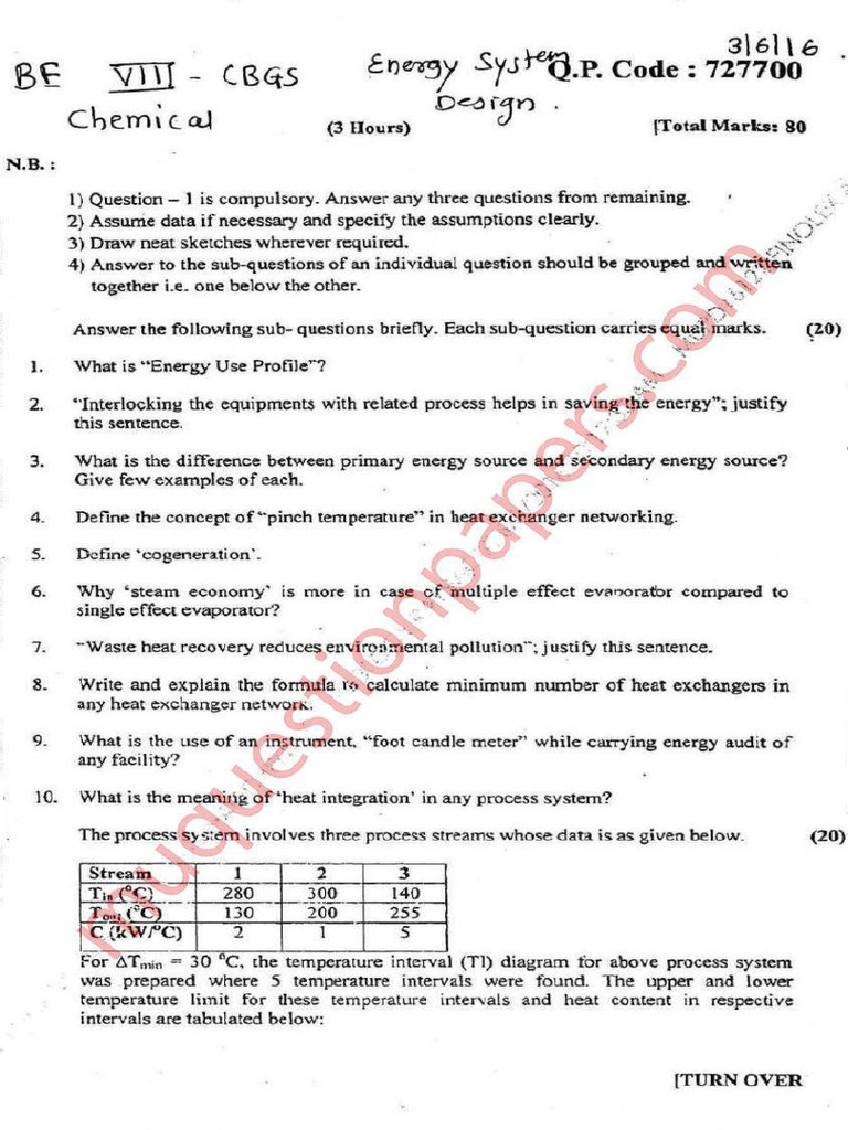 Be-Chemical Sem8 Esd May16 | PDF