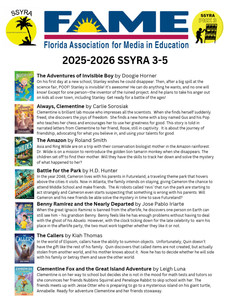 2025 2026 Annotated List 3 5 | PDF