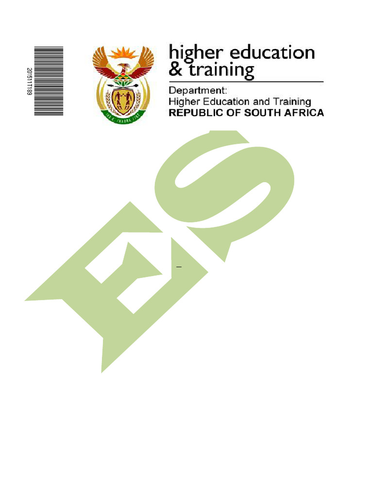 2015 n4 November Mathematics Question Paper | PDF | Mathematical ...