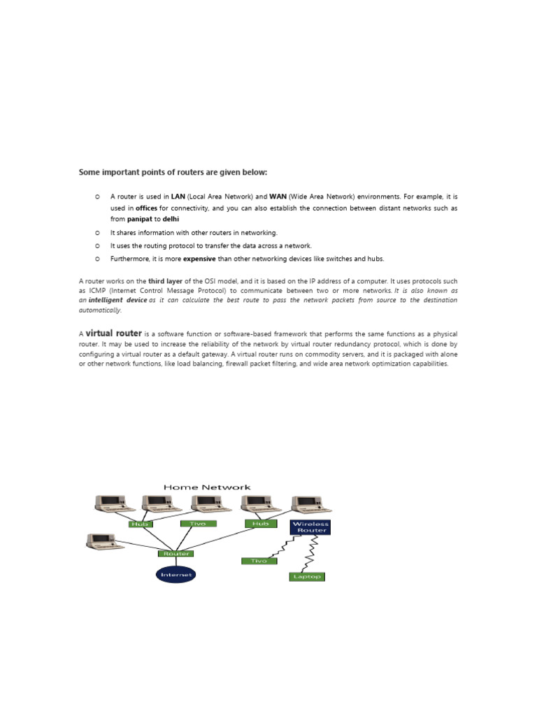 Part 7 - Router Networking Device by Nisha Mam - 59847810 - 2025 - 05!16!19 - 19 | PDF ...