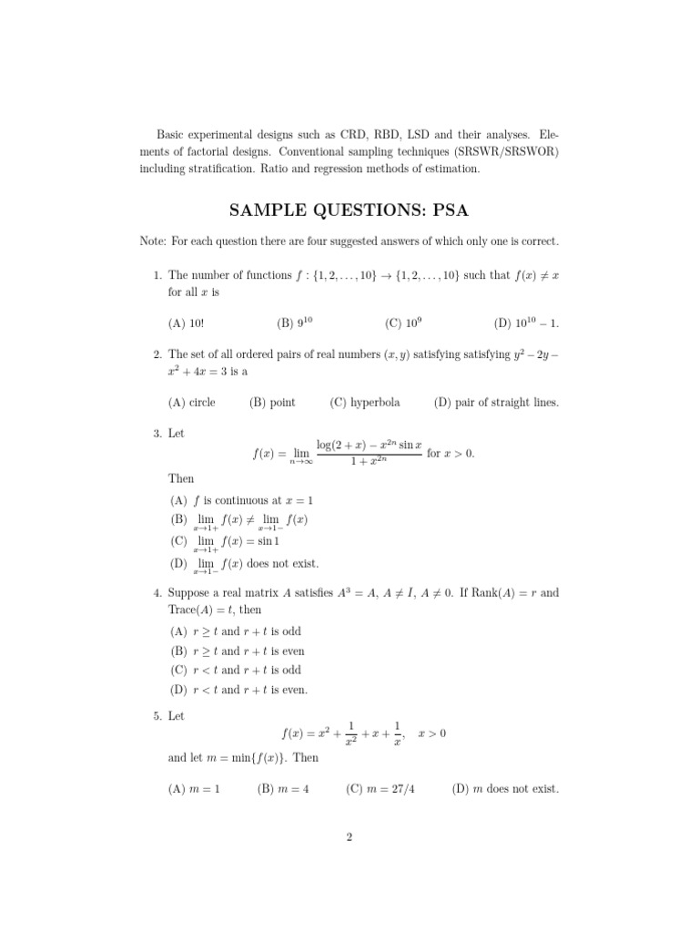 All MStat Papers | PDF | Normal Distribution | Variance
