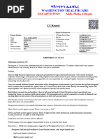 USG Abdominal Pelvis Report | PDF | Abdomen | Anatomy