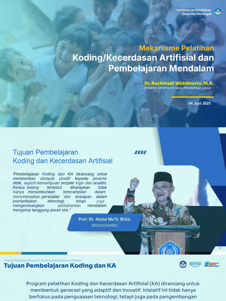 Materi 2-Mekanisme Pelatihan Koding - KA | PDF