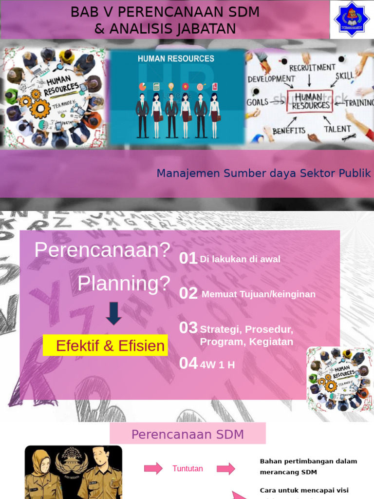 MSDM Ke 5 Perencanaan SDM | PDF