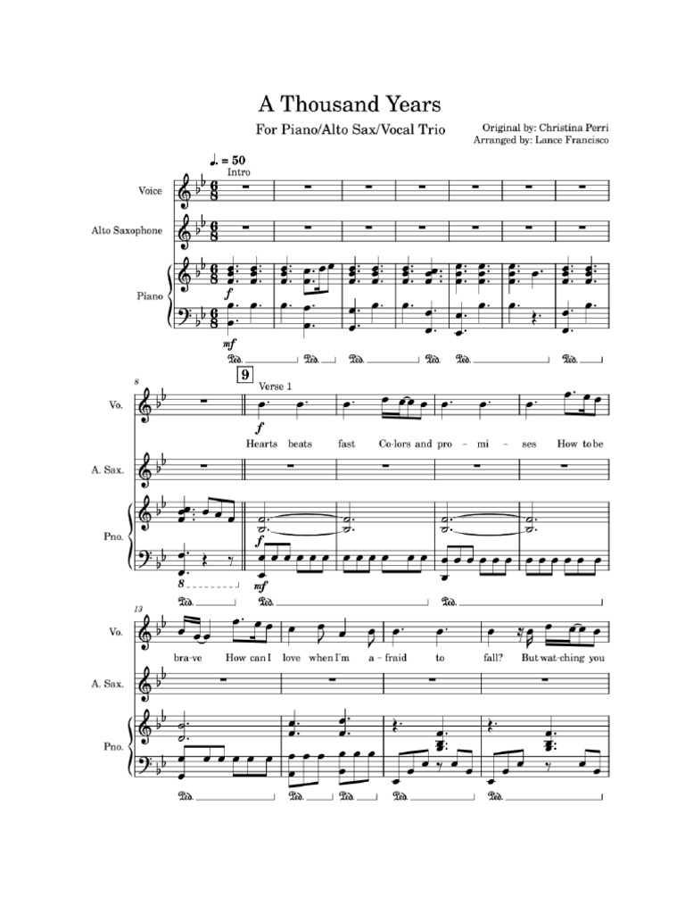 Saxophone. String Variation | PDF