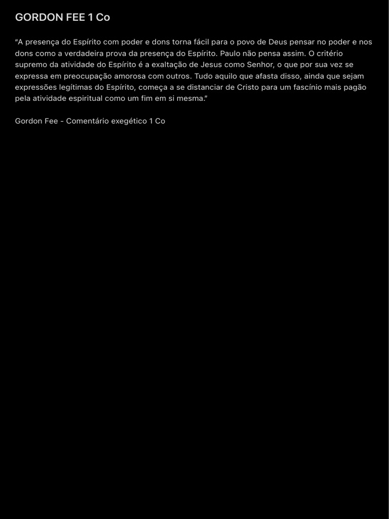 GORDON FEE 1 Co | PDF