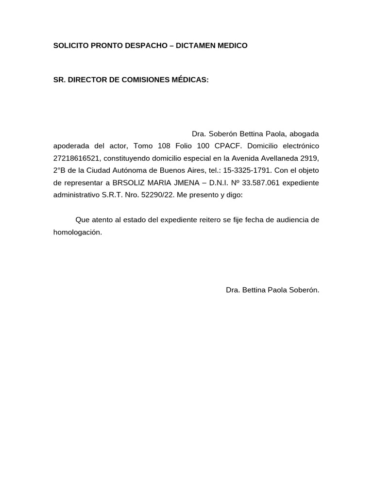 Pronto Despacho | PDF