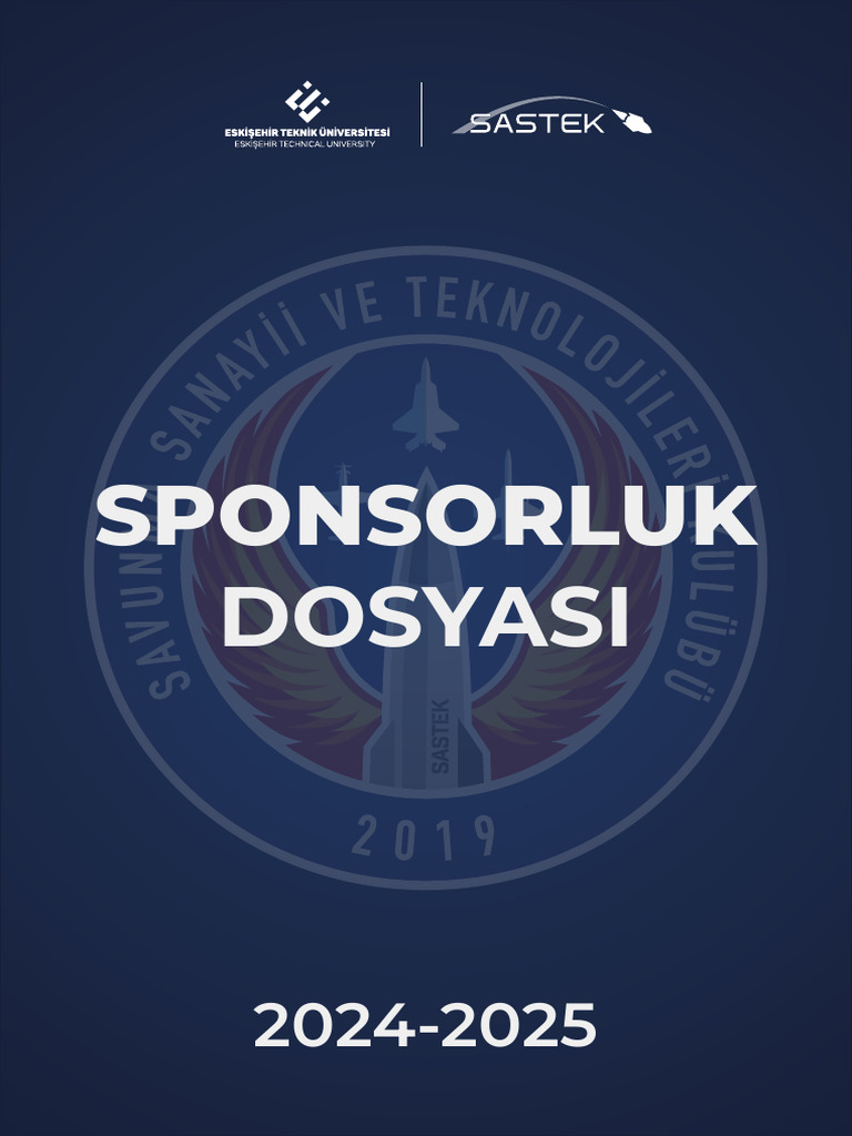 2024-2025 SASTEK Sponsorluk Dosyası | PDF