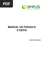 Manual Malha Pgdas-D | PDF | Parâmetro (programação de computador ...