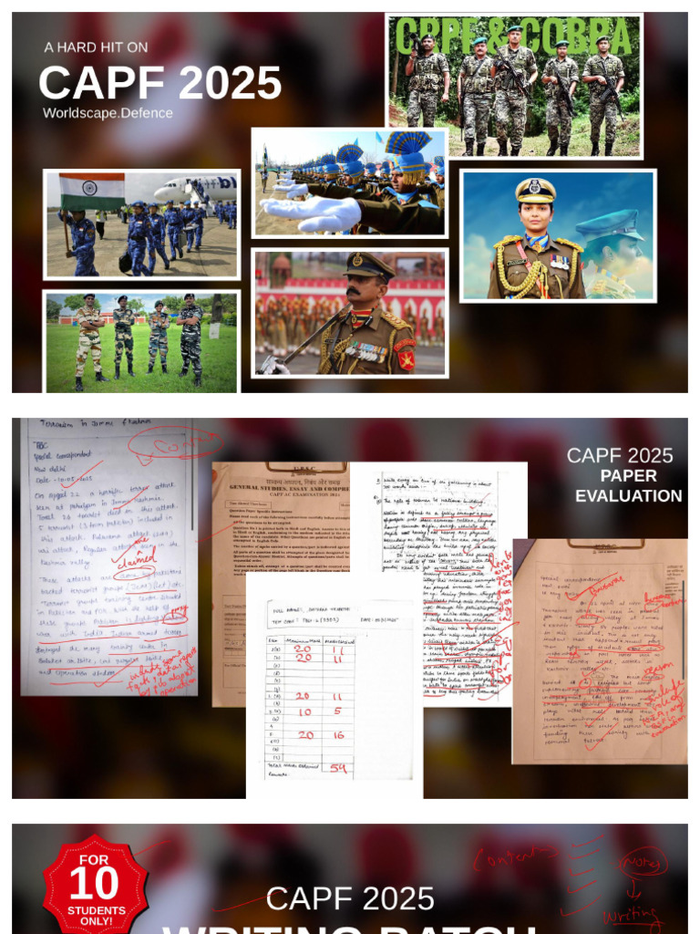 Capf 2025 Imp Themes | PDF