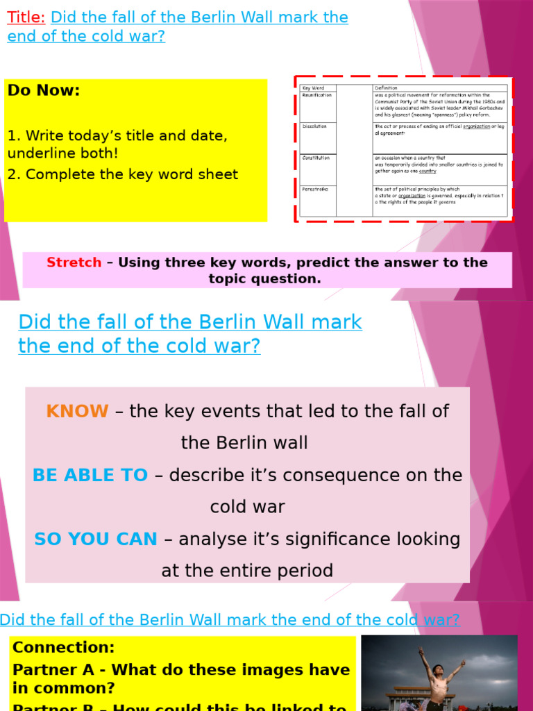 Berlin Wall's Impact on Cold War | PDF | Cold War | Berlin Wall