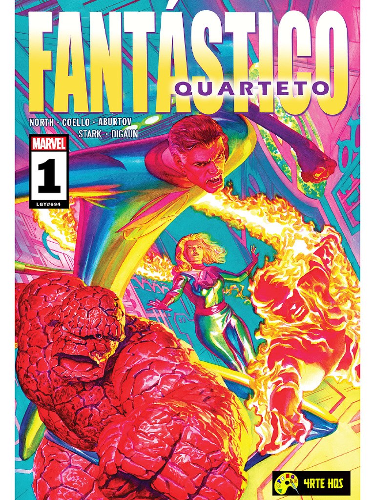 Quarteto Fantástico 1 Volume 7 (2022-ArteHQs) | PDF