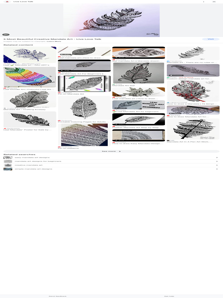 Searchq Mandala+Art+Designs&Rlz 1C9BKJA EnOM842OM849&Hl en US&Prmd Isvn ...