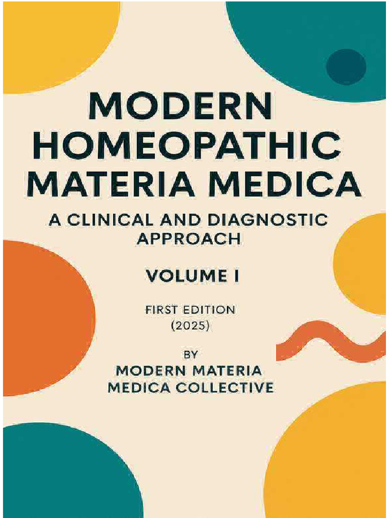 Modern Homeopathic Materia Medica - A Clinical and Diagnostic Approach ...
