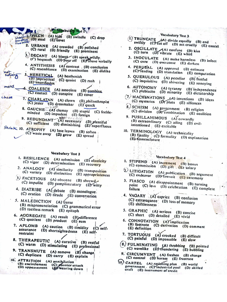 IBA Strength Your Vocabulary | PDF
