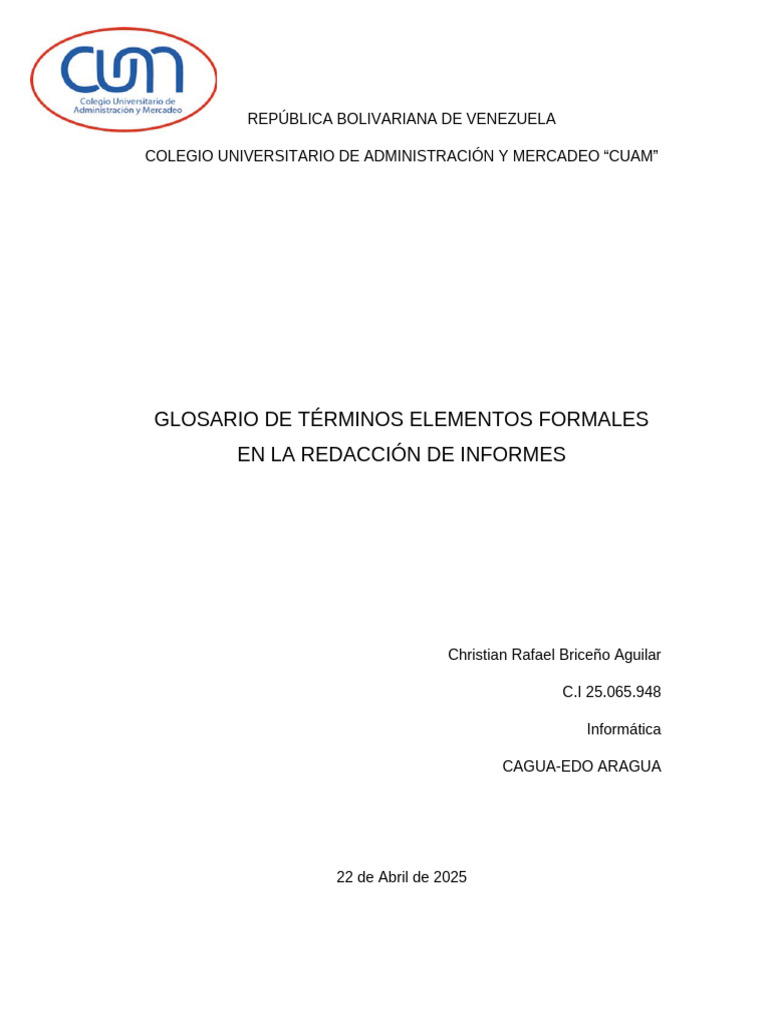 Portada Estilo Cuam | PDF