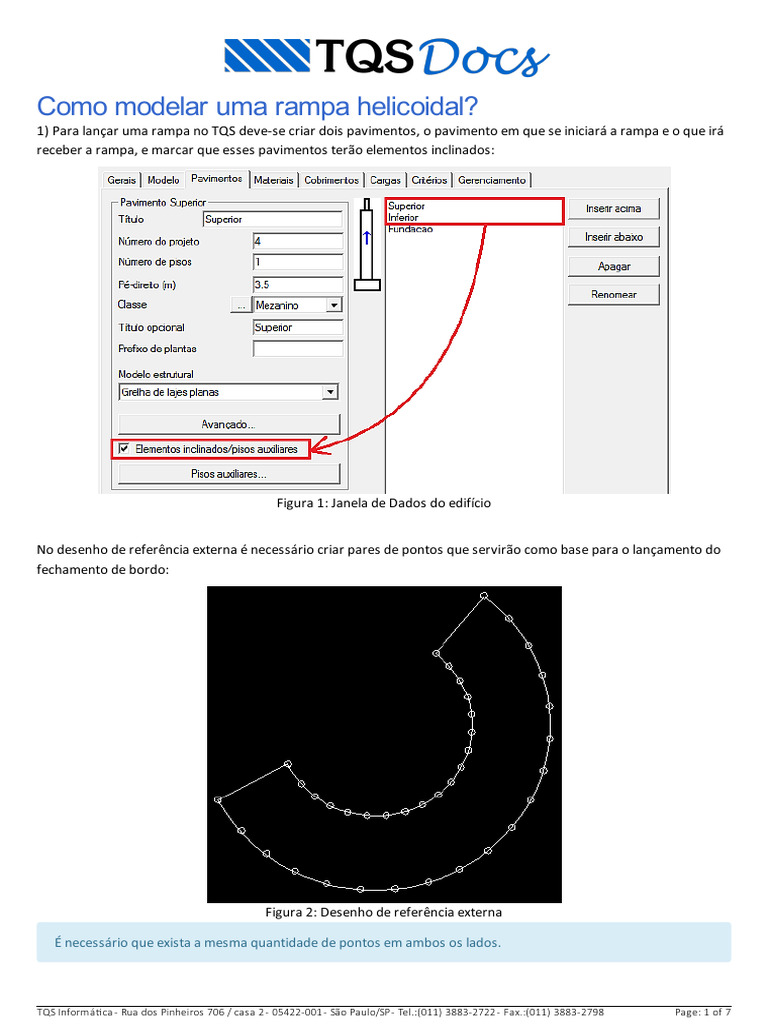 Como Modelar Uma Rampa Helicoidal | PDF
