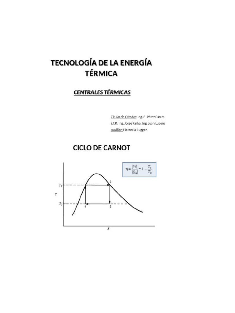 Centrales Termicas | PDF