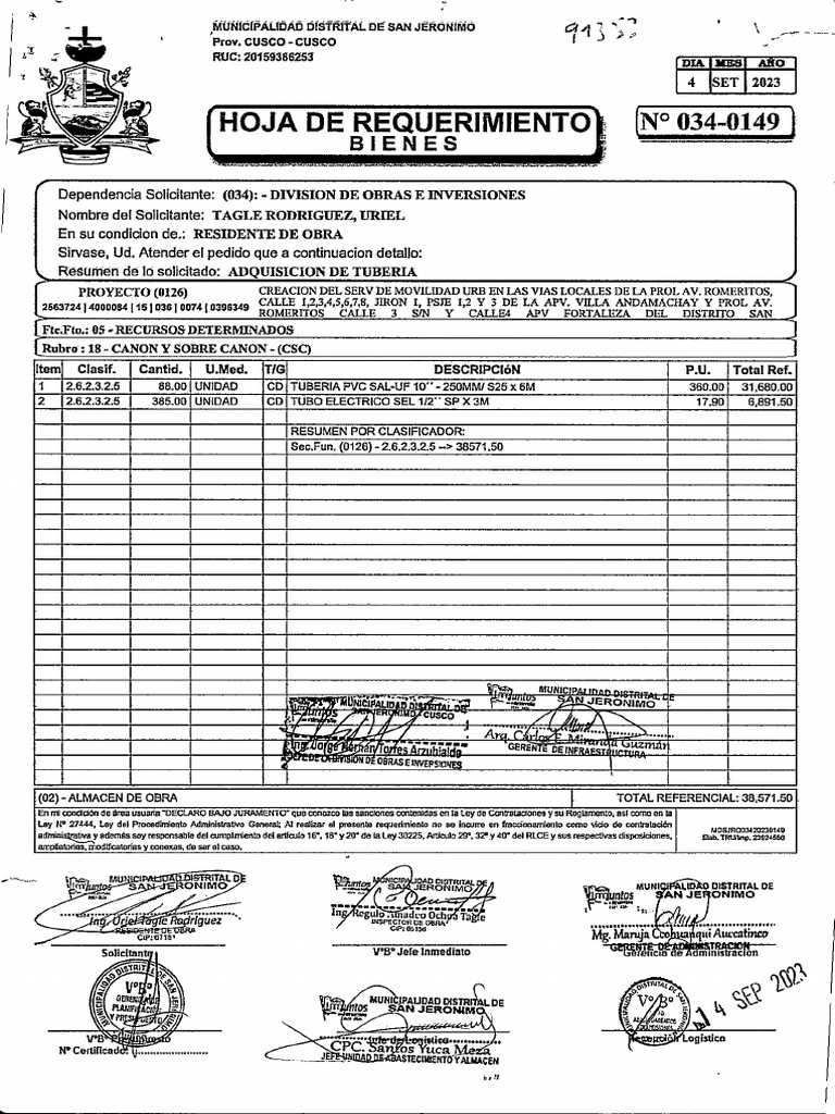 Req 149 Eva20230919 - 12430137 | PDF