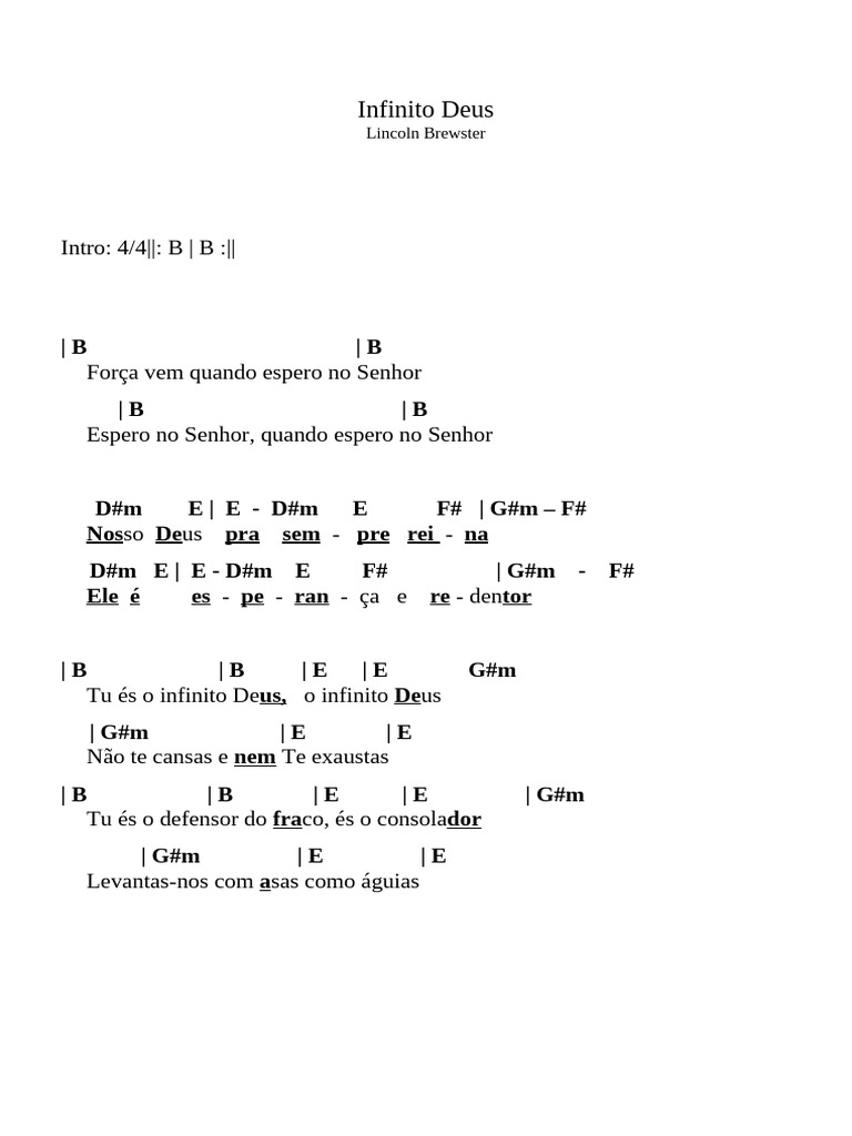 Infinito Deus B | PDF