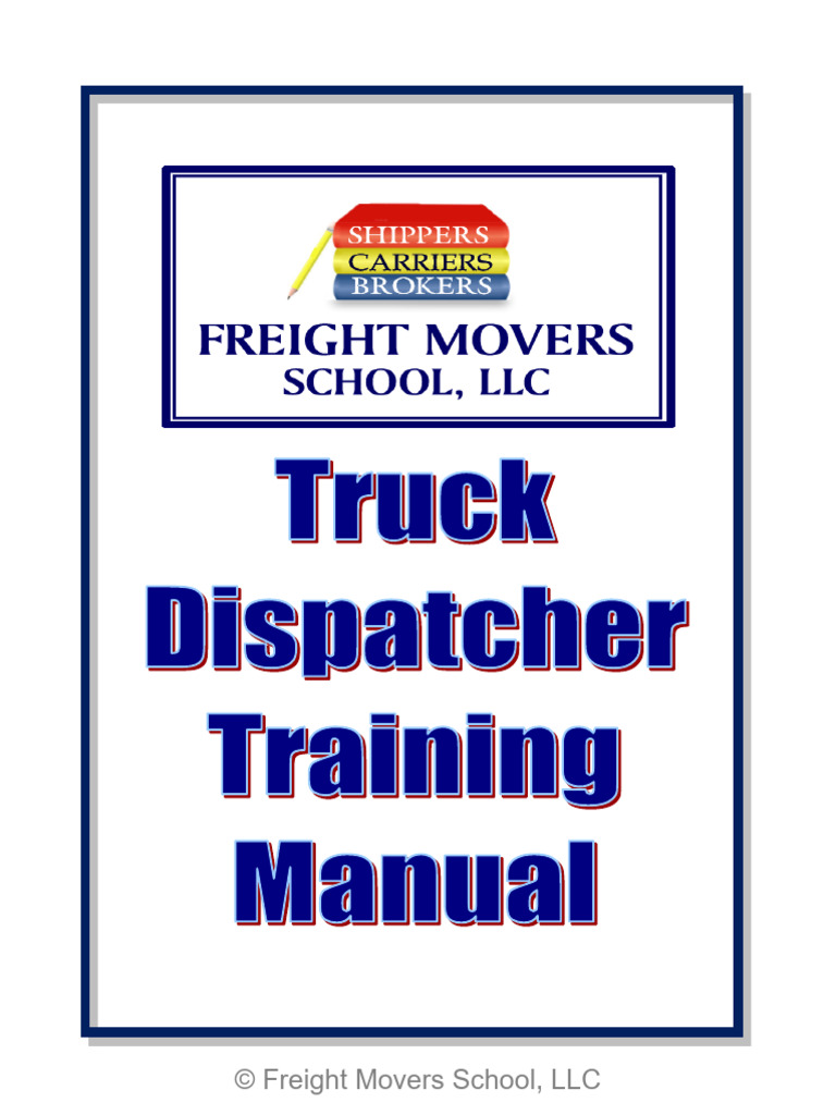 Dispatch Training Manual (2) | PDF | Limited Liability Company | S ...