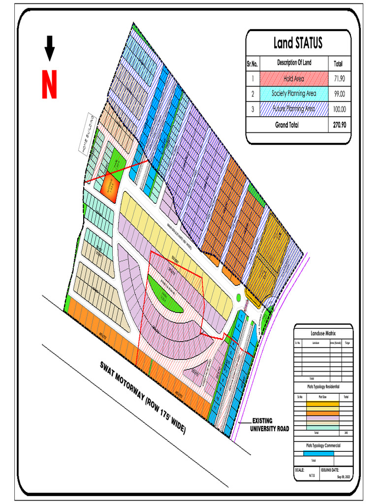 Swat Enclave Master Plan (06!09!2023) With Hold | PDF