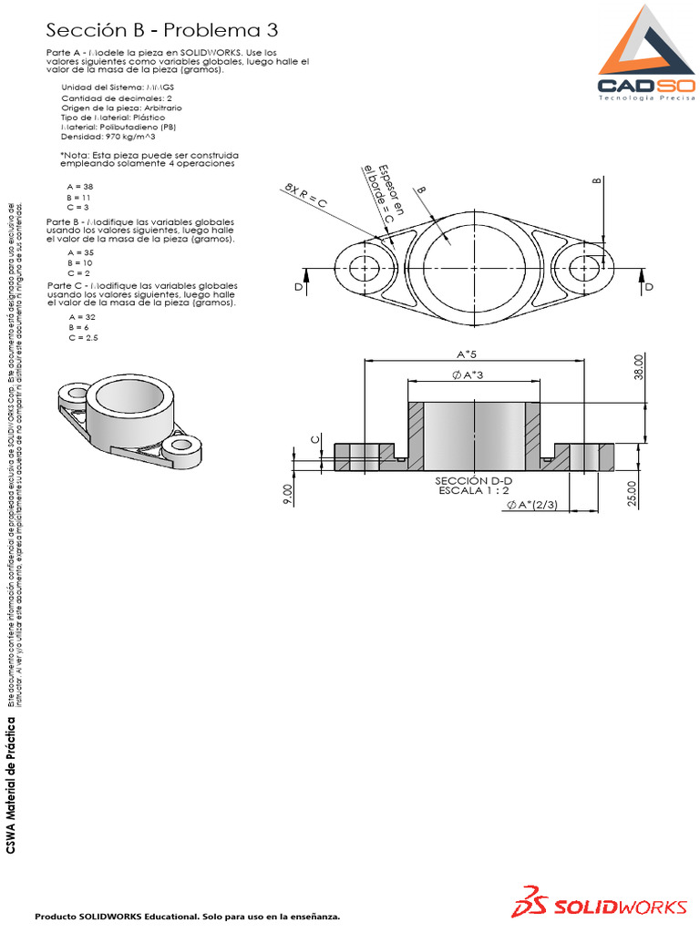 CSWA Practice Section B Problem 3 Student | PDF