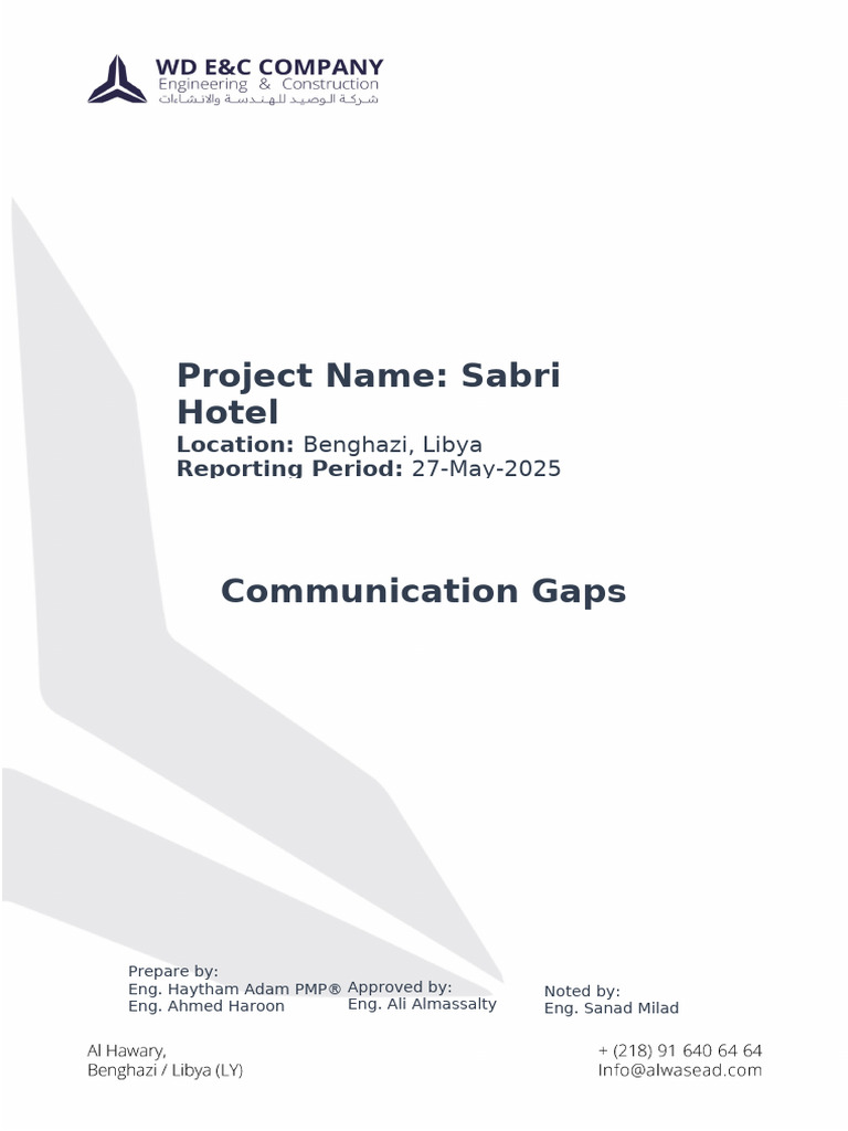 Communication Gaps With TD & SPOC Proposal-2 | PDF | Request For Information